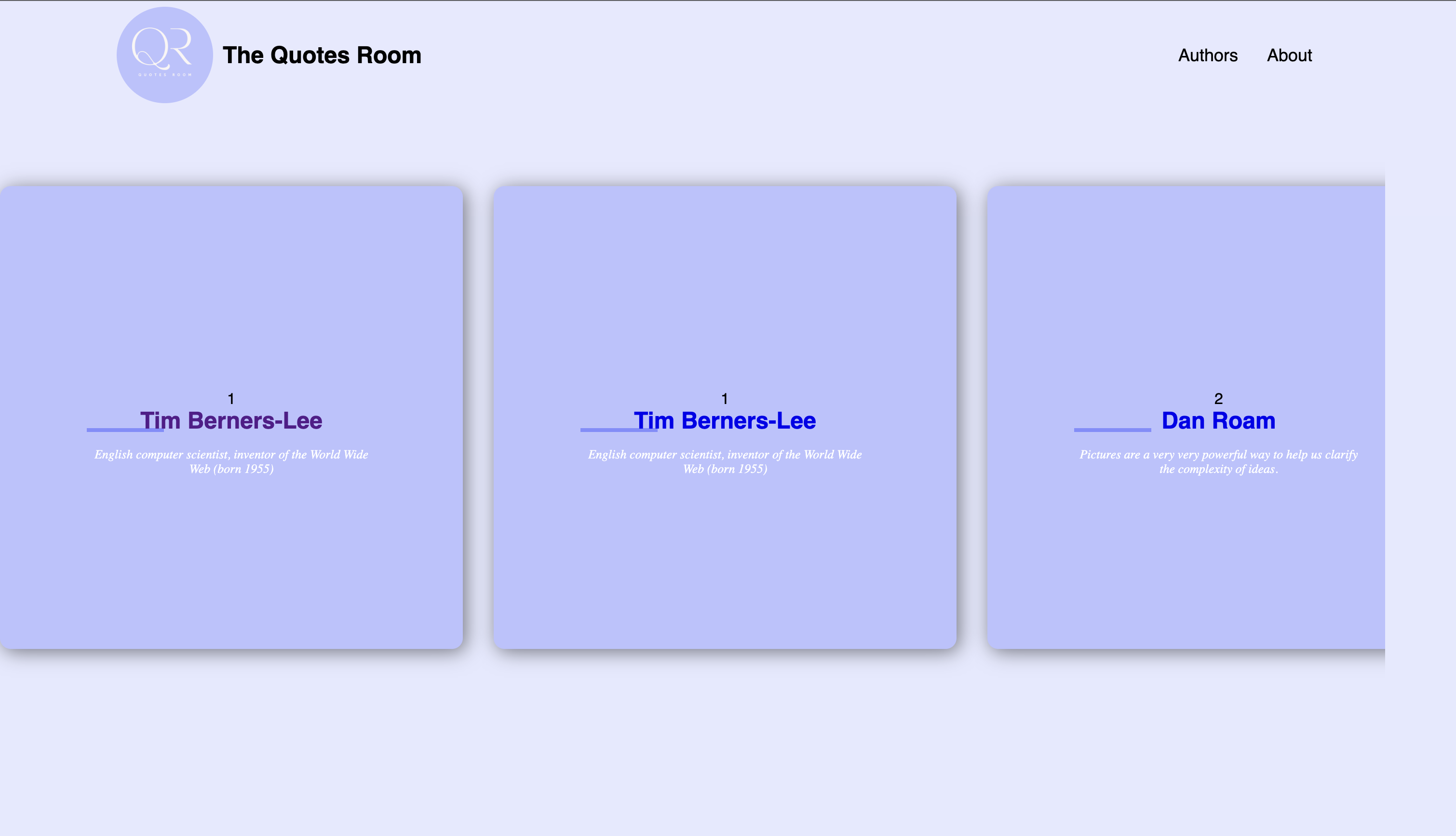 GitHub - RainbowJM/the-quotes-room-pwa: The Quotes Room for all the ...