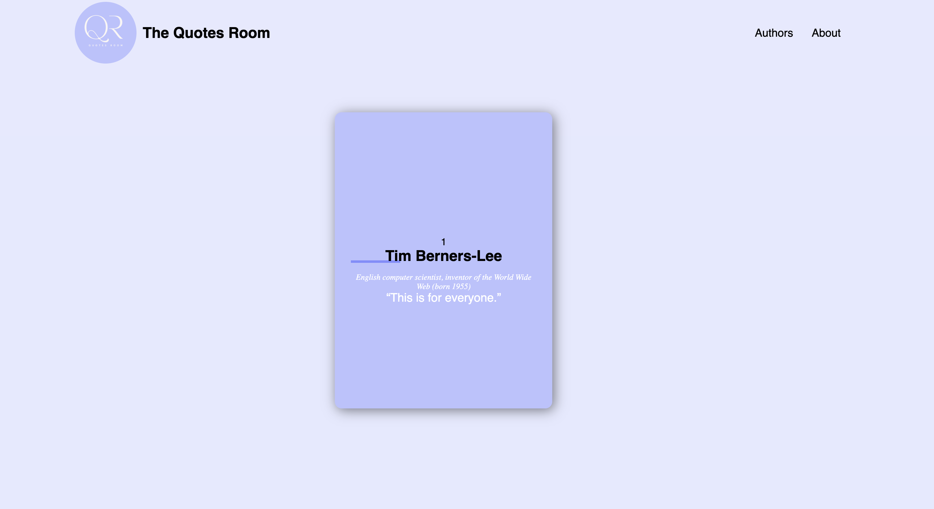 GitHub - RainbowJM/the-quotes-room-pwa: The Quotes Room for all the ...