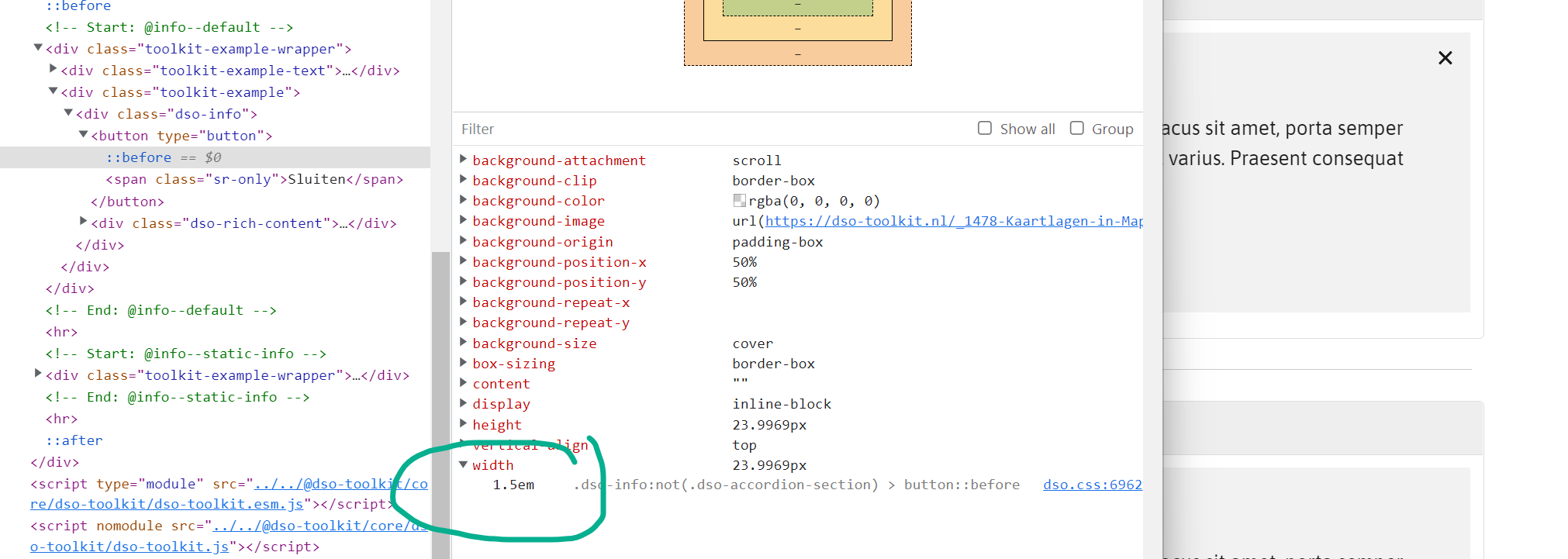 dso-icon in button size moet 24px zijn · Issue #1486 · dso-toolkit/dso-toolkit · GitHub