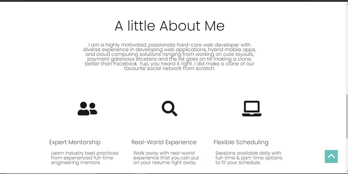 Add about block on homepage. · Issue #289 · smaranjitghose/awesome ...