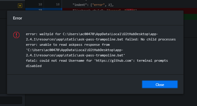 Unable To Pull Requests · Issue 9572 · Desktop Desktop · Github