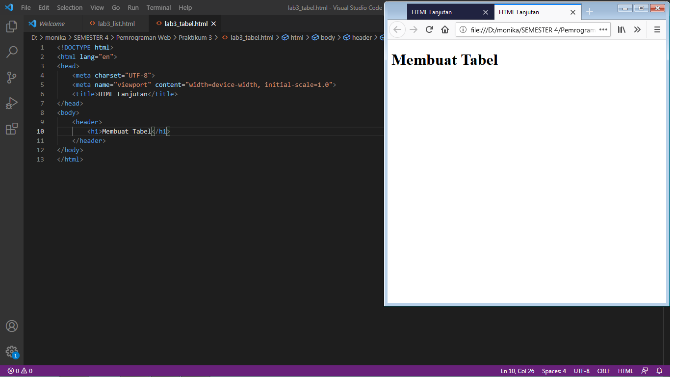 GitHub - Monika-Pakpahan/Lab3Web: Tugas Praktikum ke 3 Matakuliah Pemrograman Web