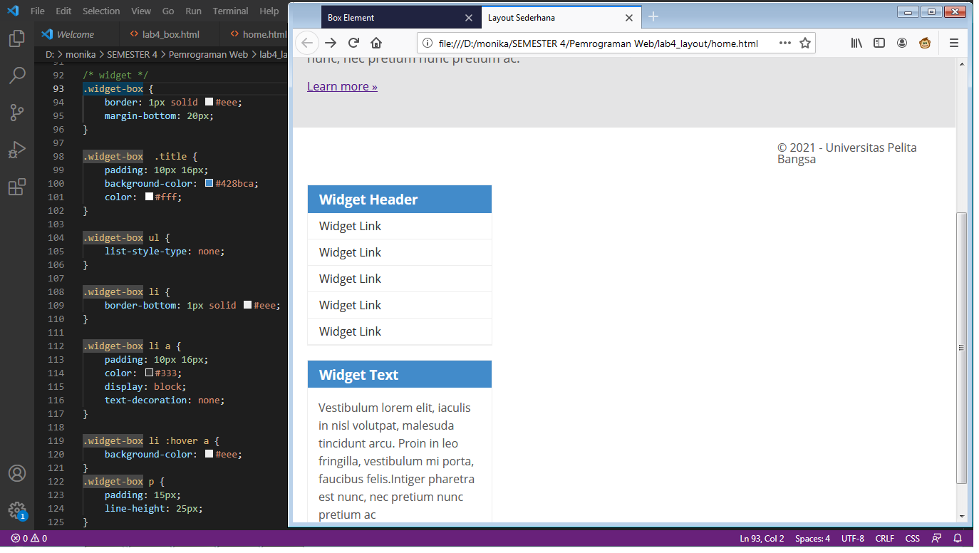 GitHub - Monika-Pakpahan/Lab4Web: Tugas praktikum 4 matakuliah pemrograman web Universitas ...