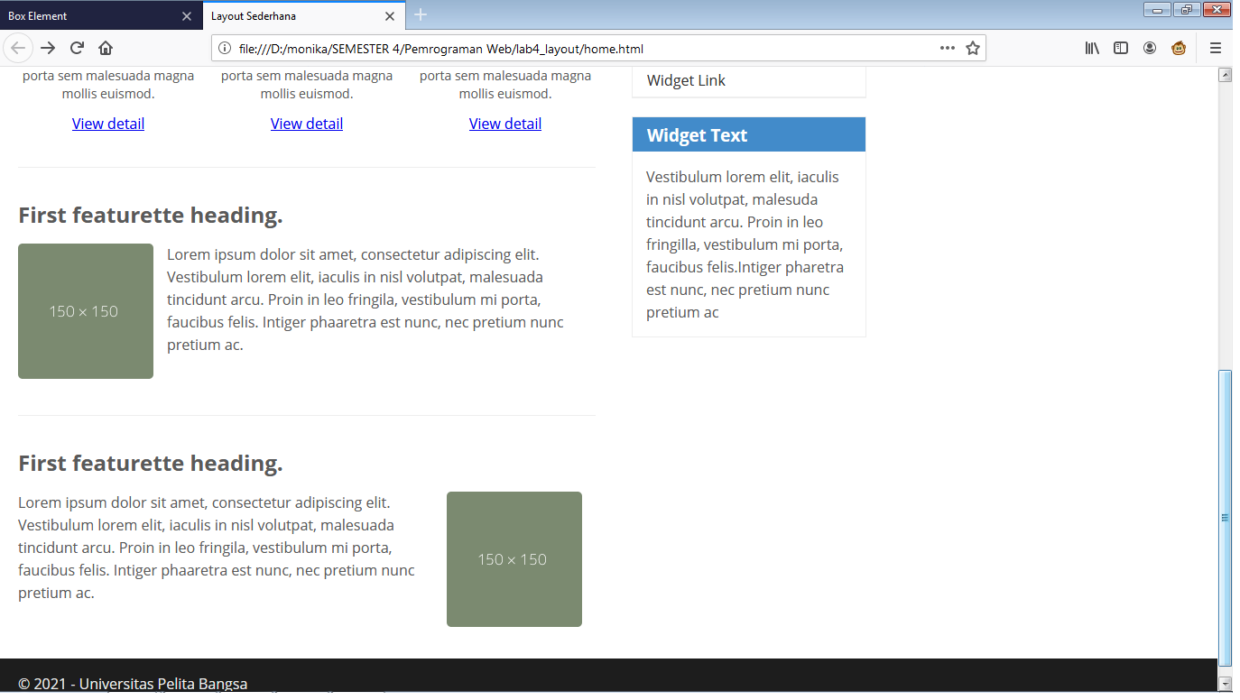GitHub - Monika-Pakpahan/Lab4Web: Tugas praktikum 4 matakuliah pemrograman web Universitas ...