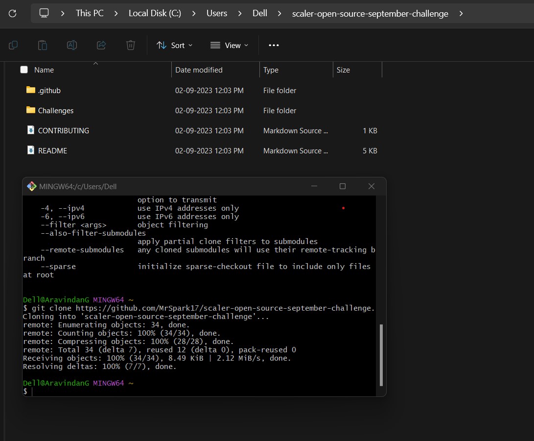 Challenge #1 - Aravindan G · Issue #425 · scaleracademy/scaler-open ...