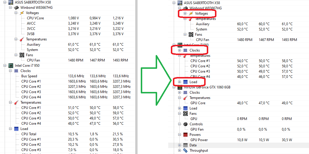 Expanded/collapsed sensors not remembered since 0.9 branch · Issue #1244 · openhardwaremonitor ...