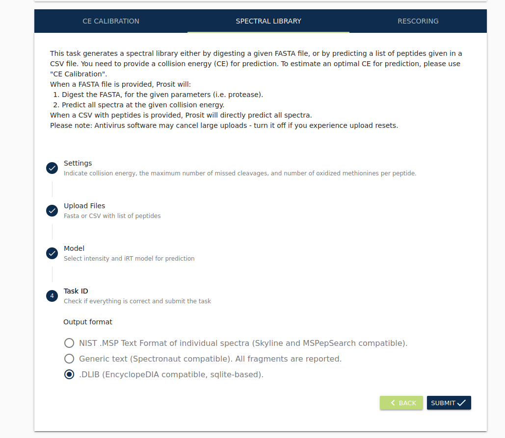 Output Format · Issue 55 · Kusterlab Prosit · Github