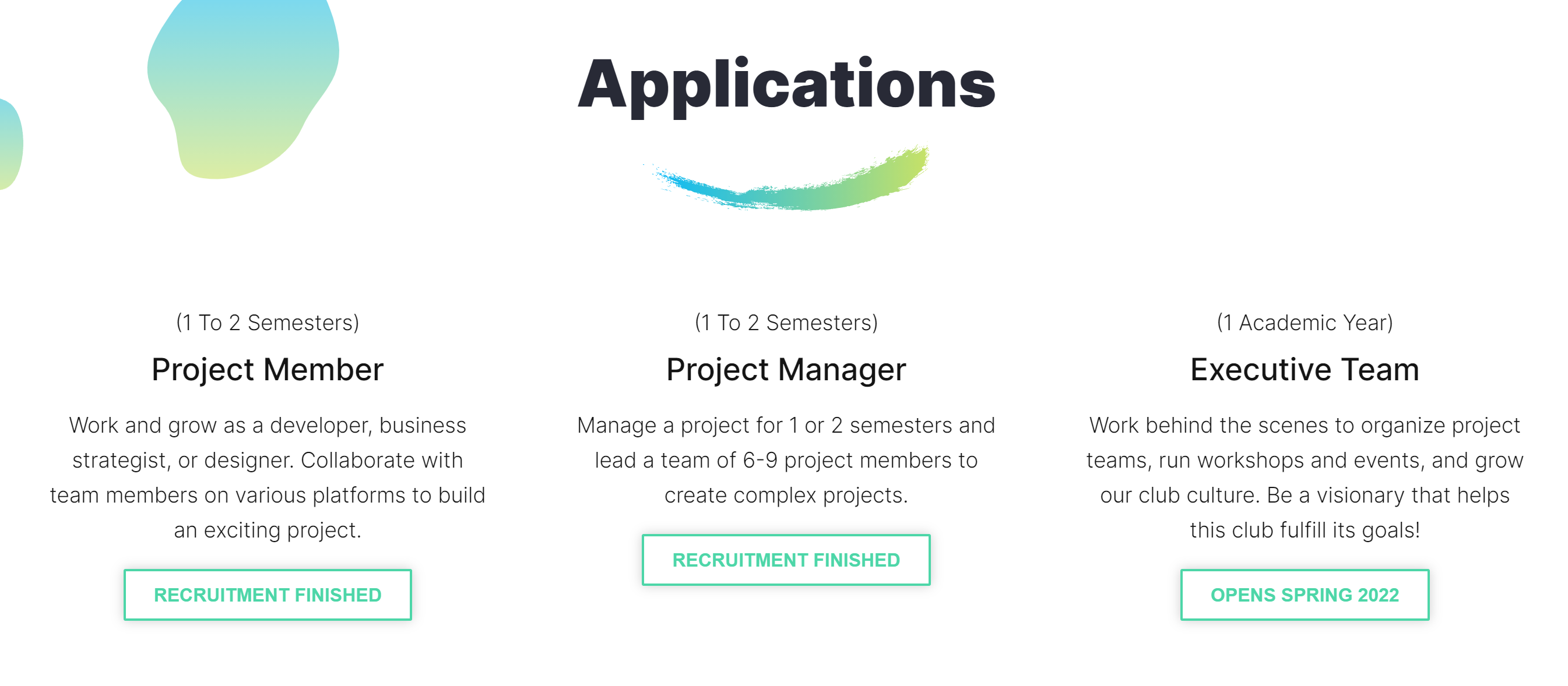 Applications not aligned in Apply page · Issue #252 · techstartucalgary ...