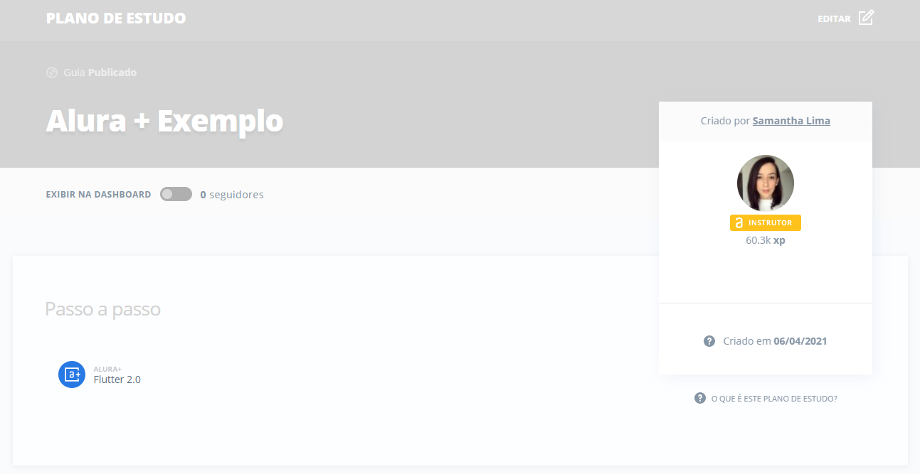 Poder salvar os vídeos do Alura+ para ver depois ou adicionar em um plano de estudos próprio ...