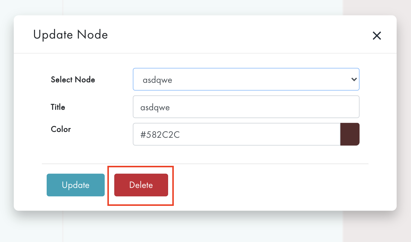 Tree Map - User should be able to Delete node · Issue #182 · MicroHealthLLC/mSuite · GitHub