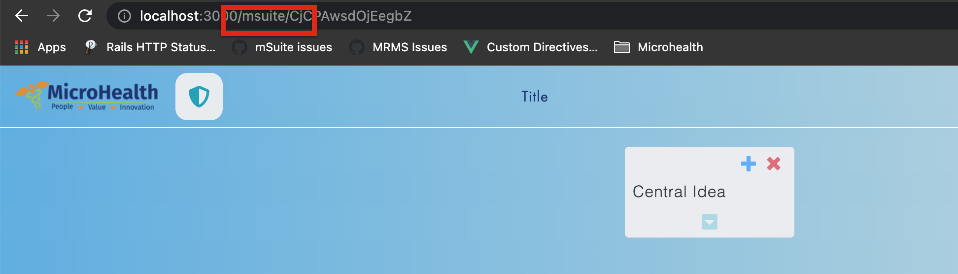 remove subfolder mindmaps in url · Issue #260 · MicroHealthLLC/mSuite · GitHub