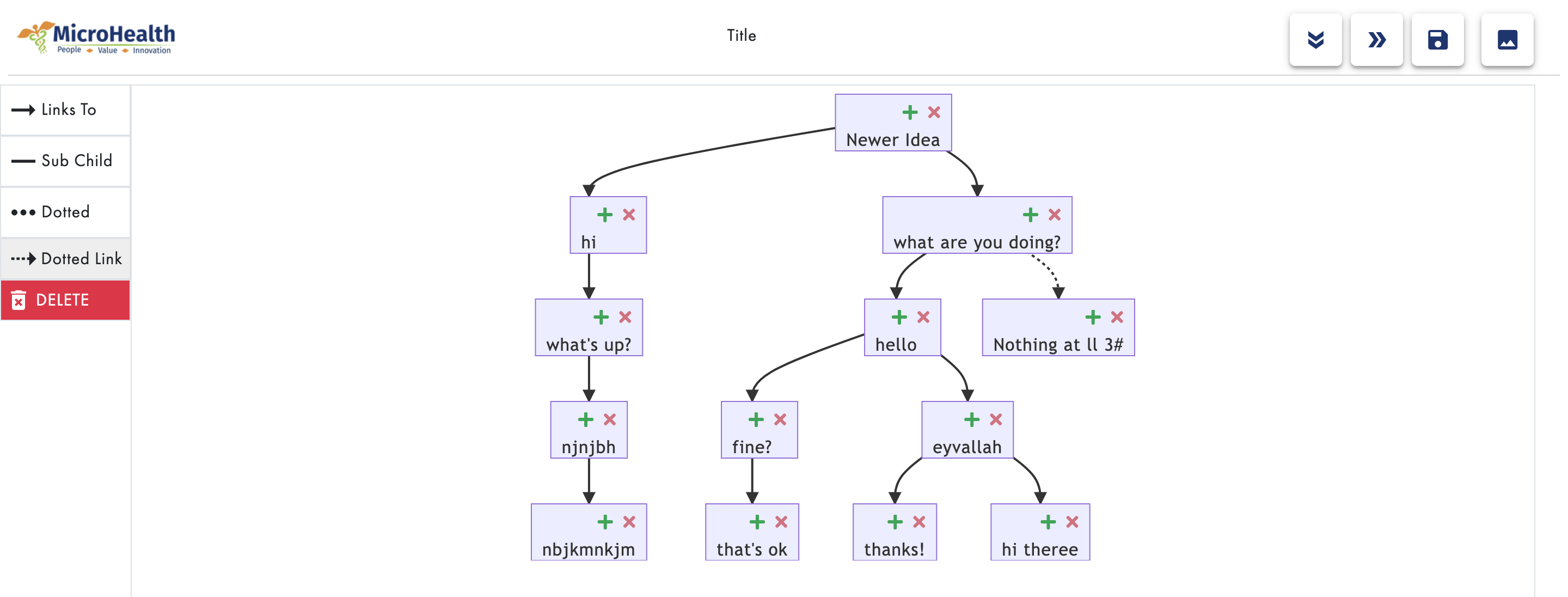 Flow Map: Sometimes after node Title updated, ALL Add Child Node links stop functioning. · Issue ...