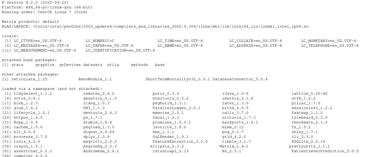 loadPredictionAnalysisList is not an exported object from 'namespace:PatientLevelPrediction ...