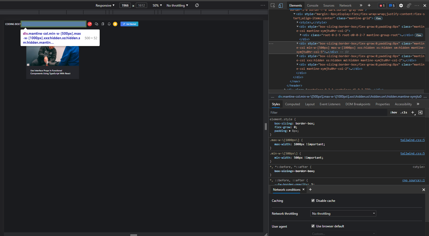 Abnormal Grid Behavior (NOT simple grid) · Issue #237 · mantinedev/mantine · GitHub