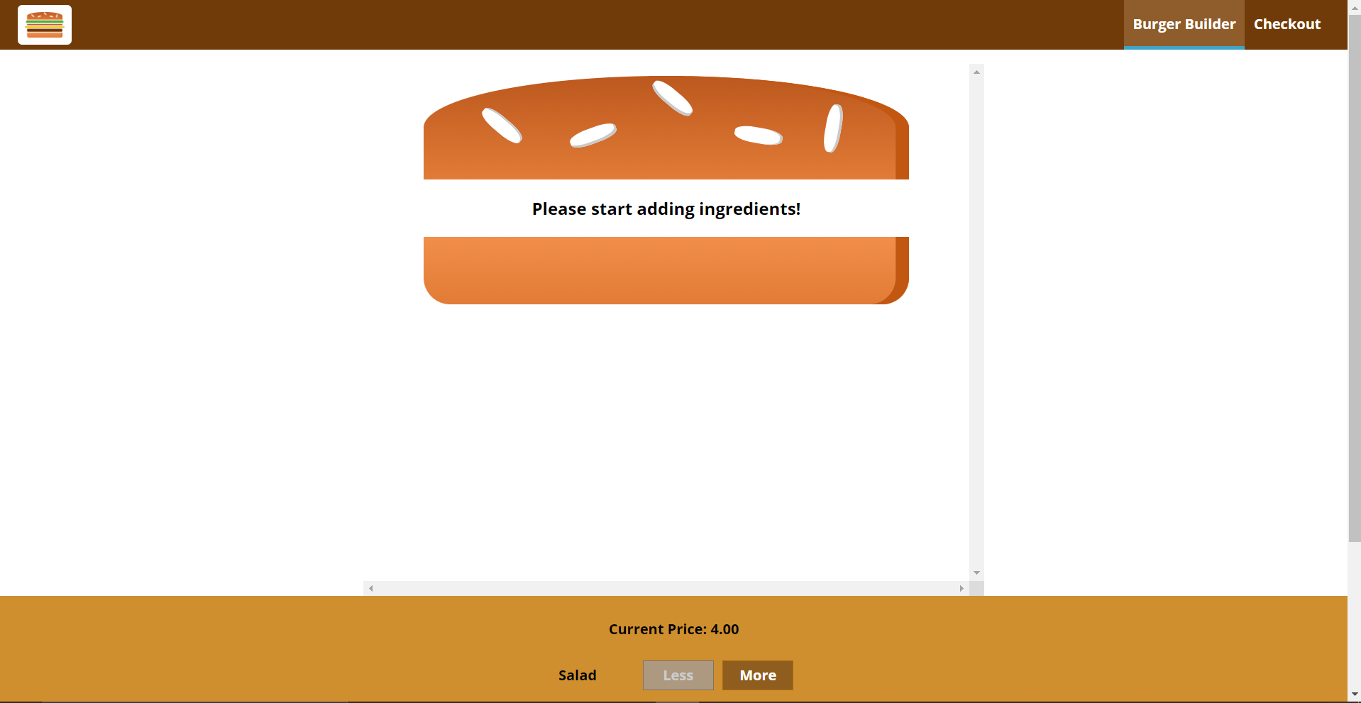 GitHub - Altamashk7/Burger-app: Burger app using react js