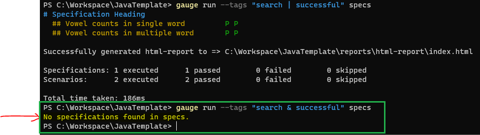 Command execution problem with 2 tags (TagA & TagB or TagA,TagB) · Issue #640 · getgauge/gauge ...
