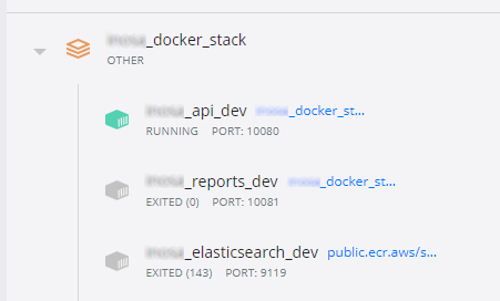 Container list status indicator colors are lacking contrast with ...