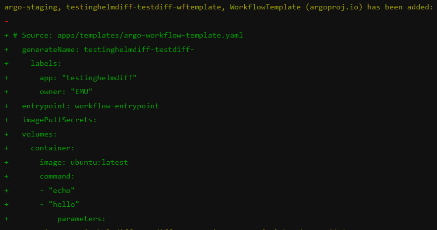 diff output is wrong, apply works fine · Issue #299 · databus23/helm-diff · GitHub