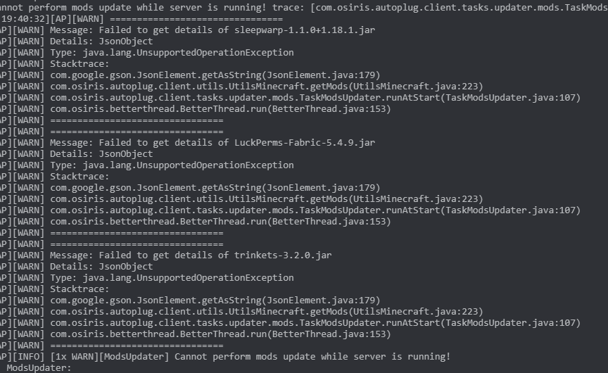 Todo next release (5.11.3) · Issue #163 · Osiris-Team/AutoPlug-Client · GitHub
