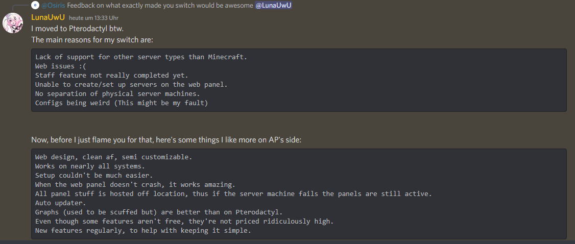 WEB FEEDBACK · Issue #177 · Osiris-Team/AutoPlug-Client · GitHub