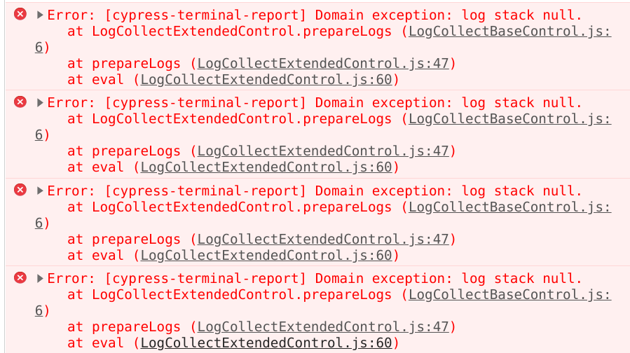 'Domain exception: log stack null' · Issue #98 · archfz/cypress ...