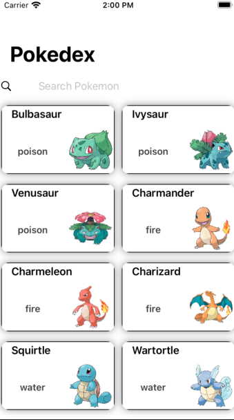 GitHub - lnparreira83/pokemon: App desenvolvido em SwiftUI consumindo API externa para ...
