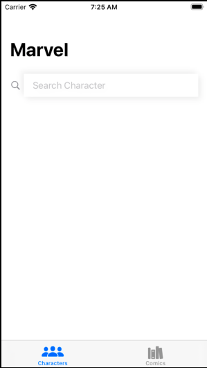 GitHub - lnparreira83/Marvel: App desenvolvido em Swift para consumo de api externa da Marvel ...