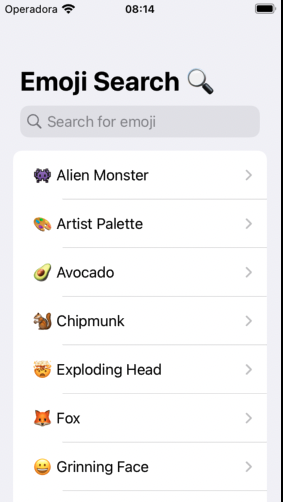 GitHub - lnparreira83/Emoji-Search: Aplicação de barra de busca ...
