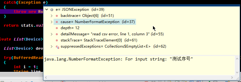 Bug Comalibabafastjson2supportcsvcsvreader 解析 Csv 数据有 Bug