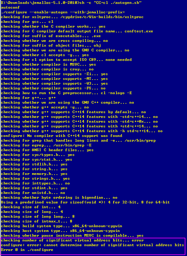 Does jemalloc 5.1.0 support VC2010 ? · Issue #1436 · jemalloc/jemalloc · GitHub