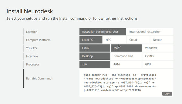 Add decision tree for new users · Issue #119 · NeuroDesk/neurodesktop · GitHub