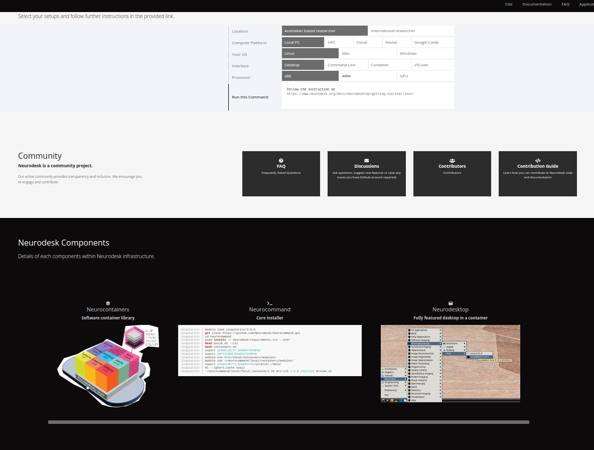 Add decision tree for new users · Issue #119 · NeuroDesk/neurodesktop · GitHub