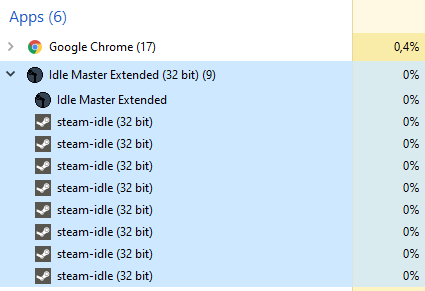 [Idling] Steam keeps online while idling · Issue #216 · JonasNilson/idle_master_extended · GitHub