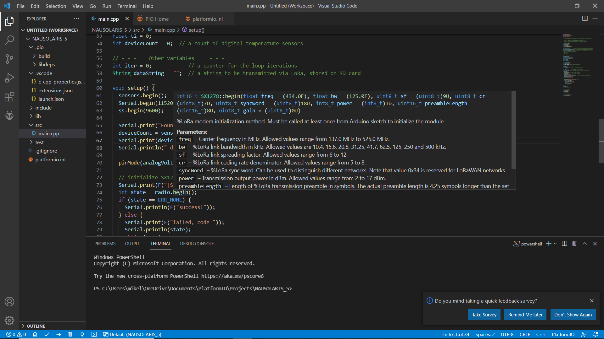 Allowed frequency range for sx1278 · Issue #378 · jgromes/RadioLib · GitHub