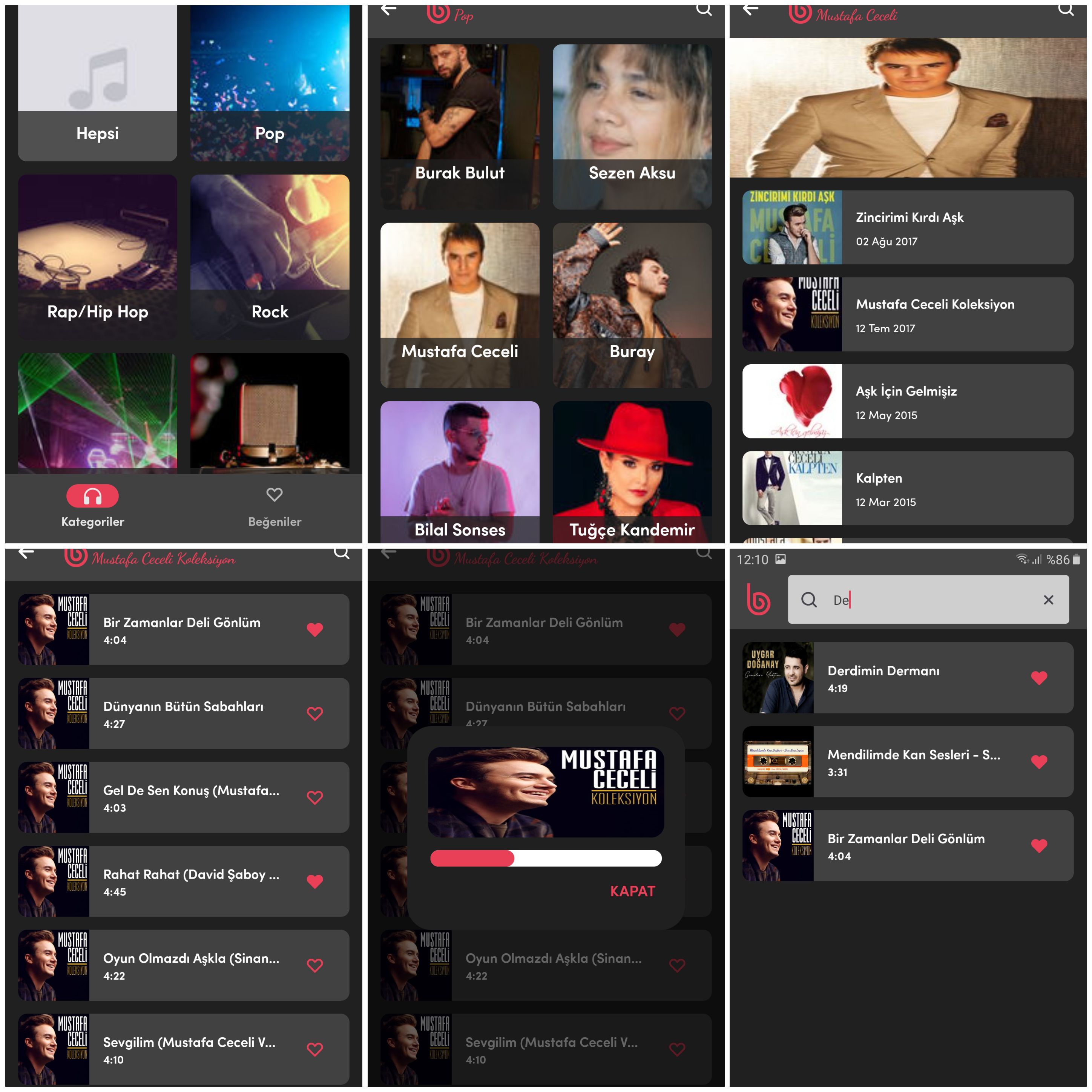GitHub - furkanayaz/Beatify: Apptern is the music application I created for the case study ...