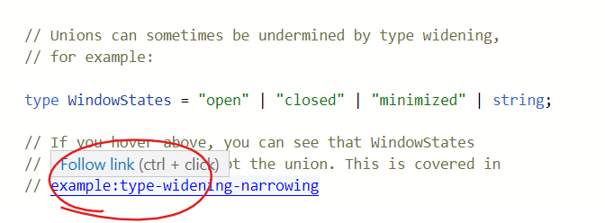 Docs: [] broken link · Issue #420 · microsoft/TypeScript-Website · GitHub