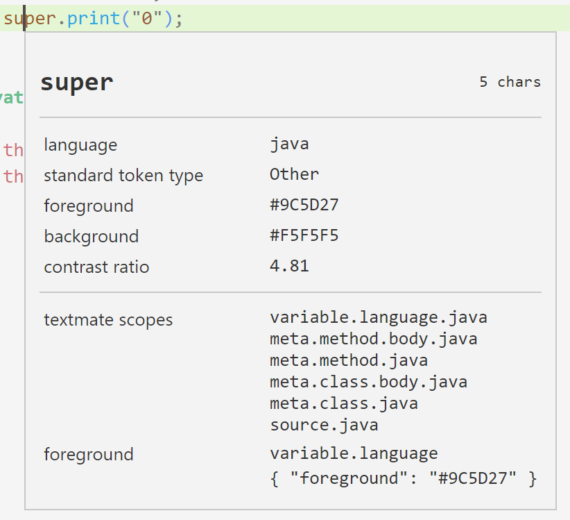 Textmate Scope For Java Keyword Super Is Missing · Issue 144 · Microsoftvscode Textmate · Github 