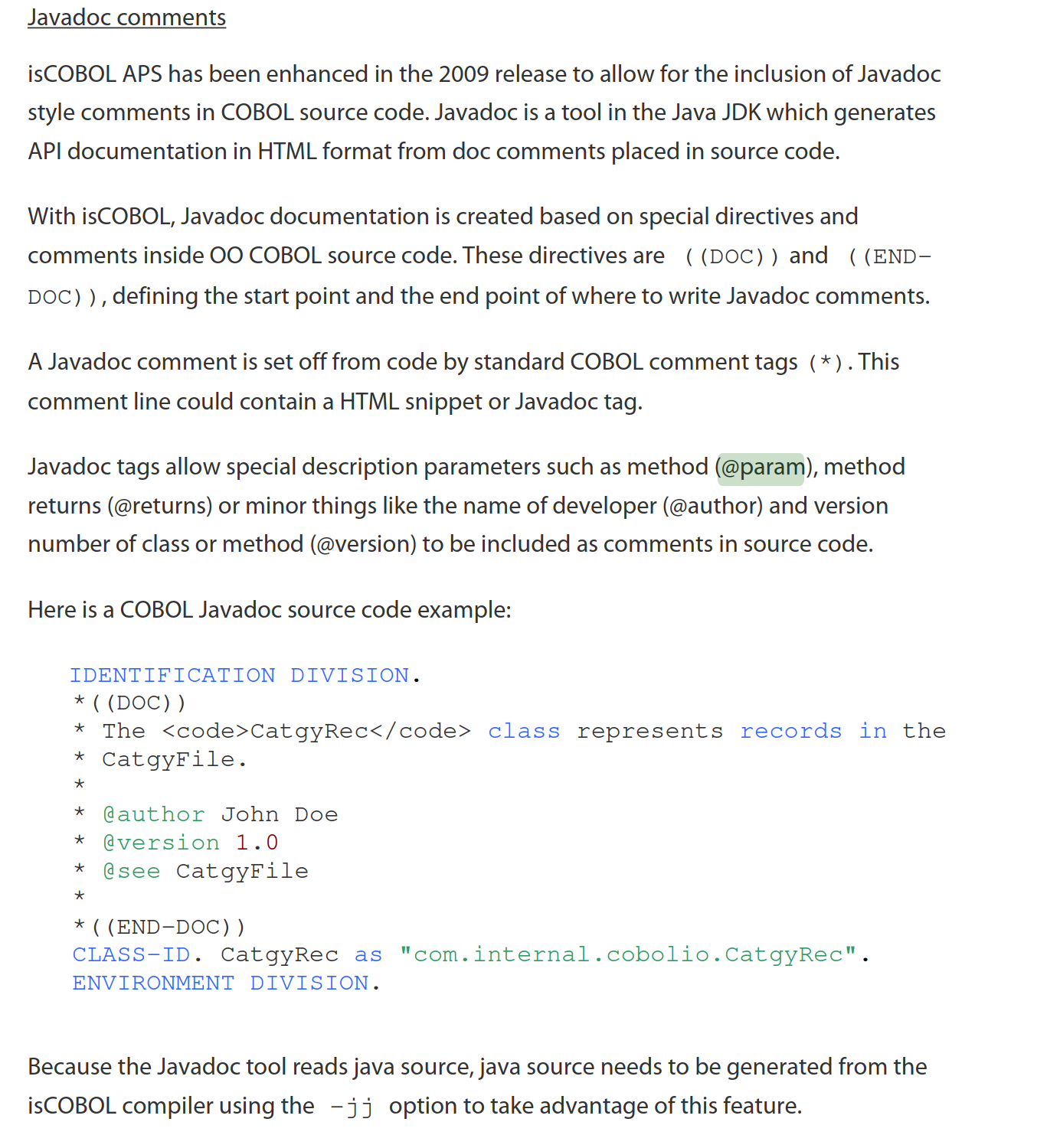 Add support of coboldoc · Issue #189 · spgennard/vscode_cobol · GitHub