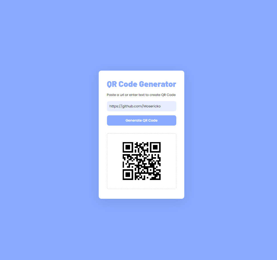 GitHub - Mosericko/QR-CODE