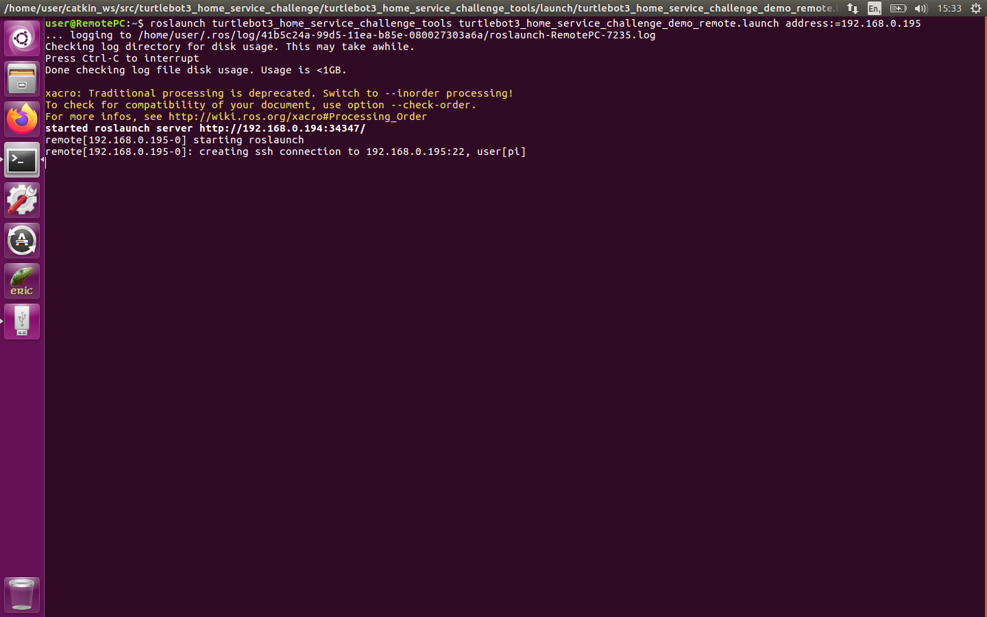 xacro: Traditional processing is deprecated · Issue #7 · ROBOTIS-GIT ...