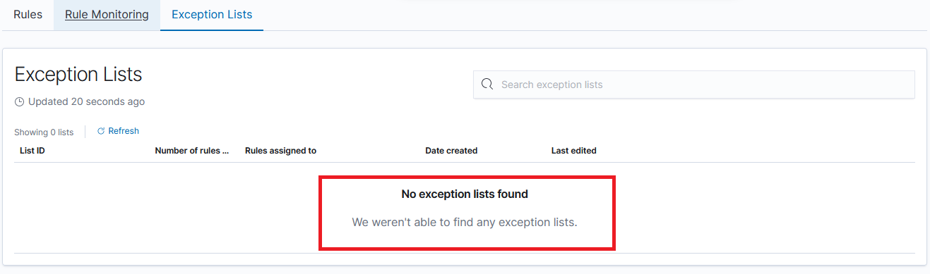 User unable to Add Endpoint/Rule Exception to Detection Rules · Issue #87112 · elastic/kibana ...