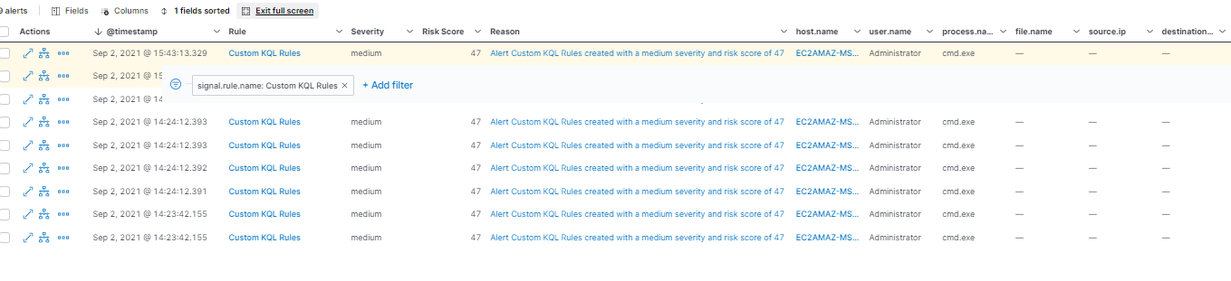 [Security Solution] Building block alerts are not properly formatted · Issue #110473 · elastic ...