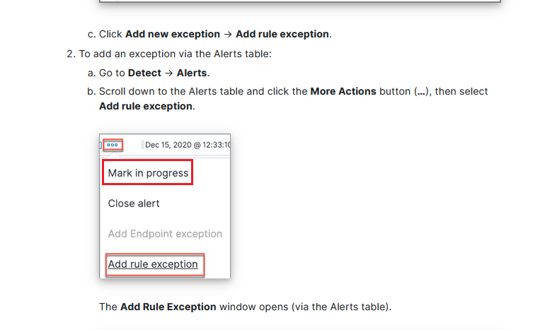 [DOCS]Old State in-progress mentioned in cell actions for Rule Exception in Elastic Doc · Issue ...
