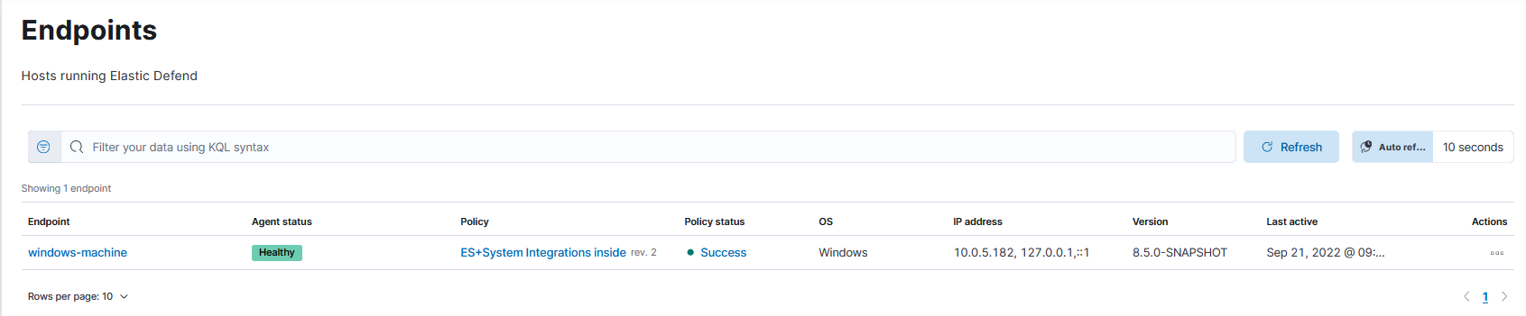 [Security Solution]Endpoint security not getting install until we add os query integrations ...