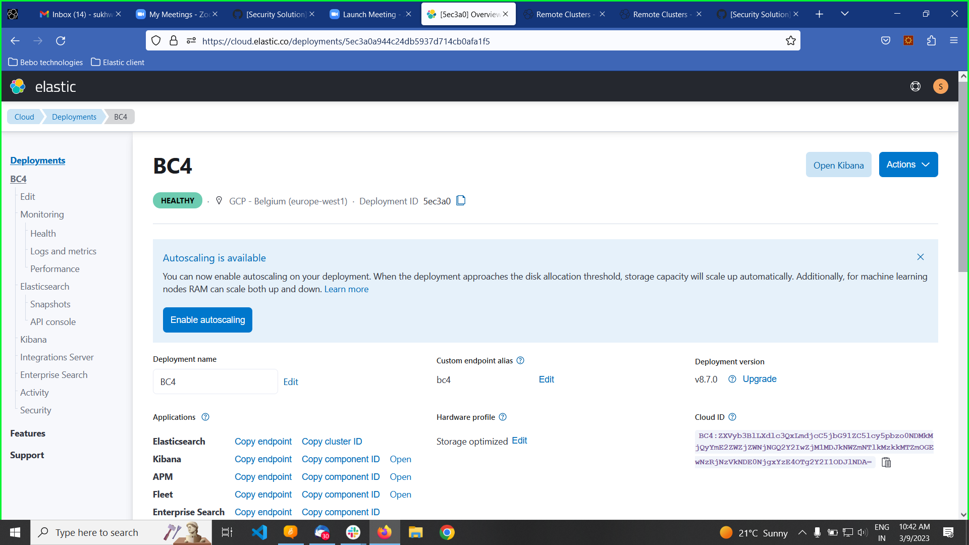 [Security Solution] Display a `Remote clusters won't be checked` message, and remove the text ...