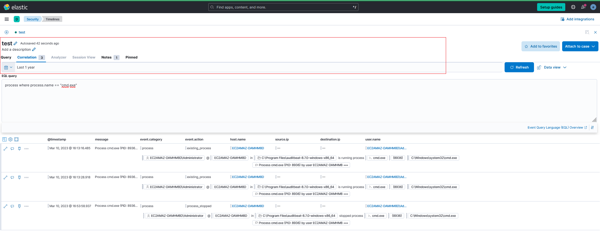 [Security Solution] Alignment issue between Correlation and timestamp · Issue #149017 · elastic ...