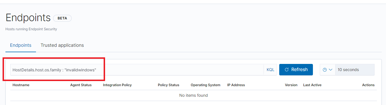 Security Solution No Error Displayed For An Invalid String Value In