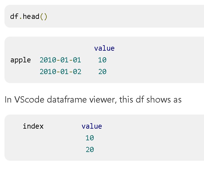 Data Viewer Doesnt Show Index With Multi Index Dataframe · Issue 5551