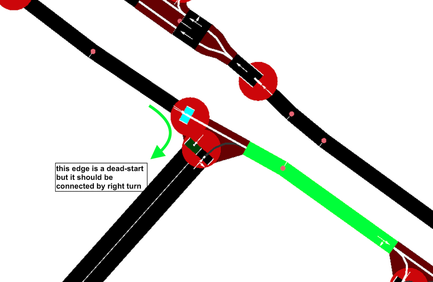 Wrong dead-end edges · Issue #12957 · eclipse-sumo/sumo · GitHub