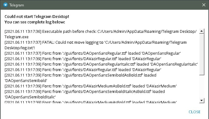 Application does not start · Issue #16441 · telegramdesktop/tdesktop · GitHub